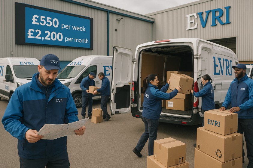 How Much Do Evri Drivers Earn Weekly and Monthly in the UK?